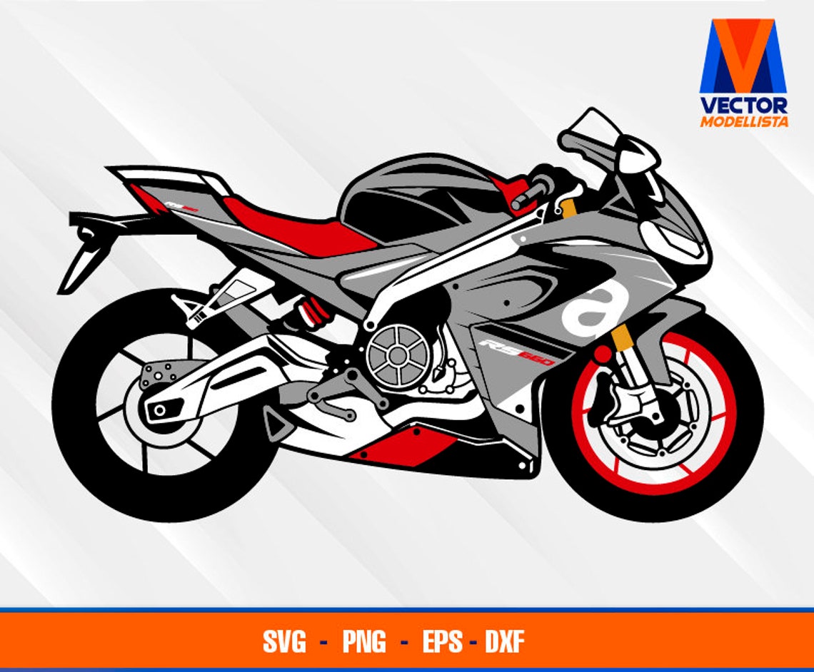 Aprilia Rs 660 Motorrad EPS SVG PNG Dxf Vector Art | Etsy