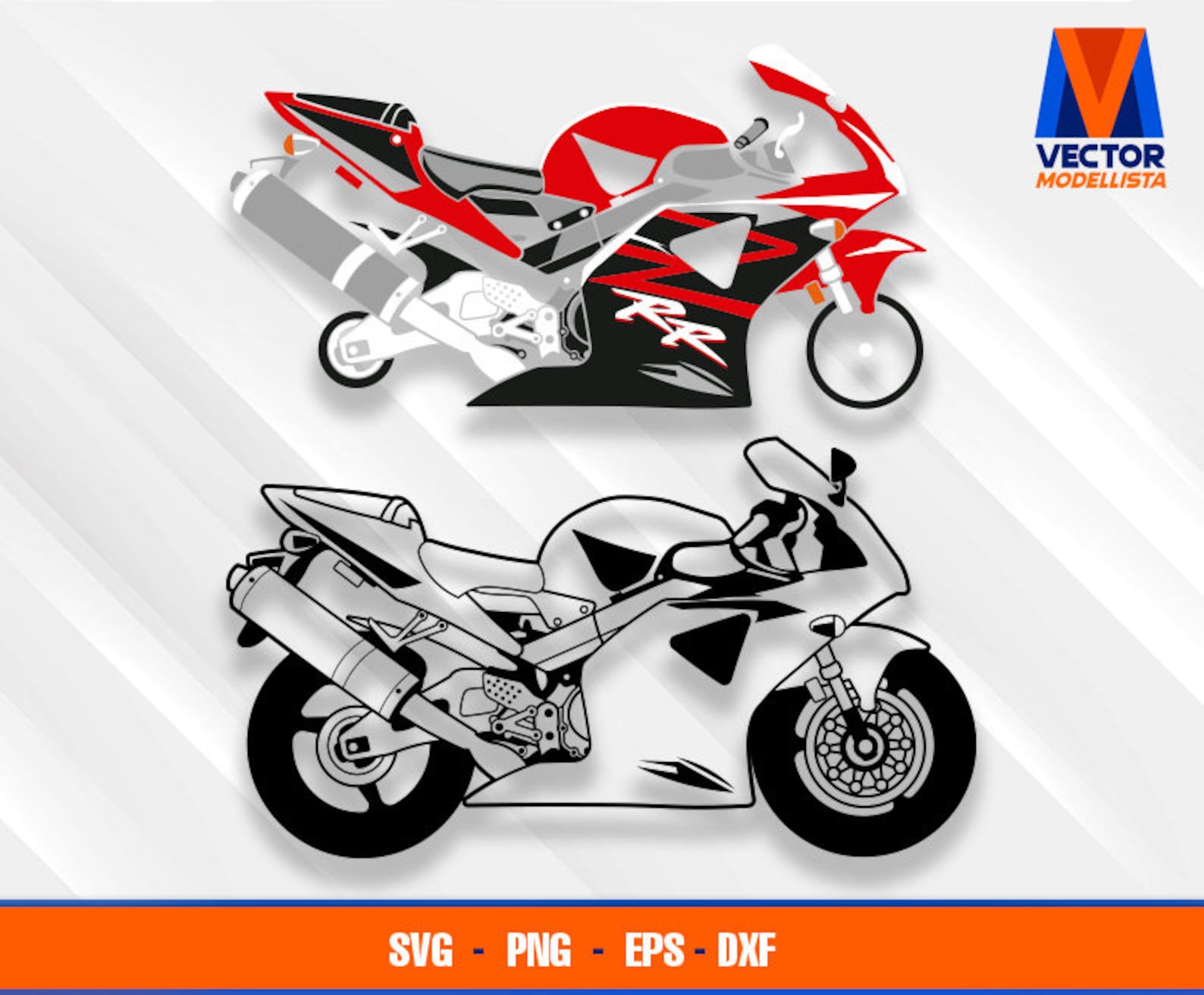 CBR1000RR Motorcycle EPS SVG PNG Dxf Vector Art Cricut - Etsy
