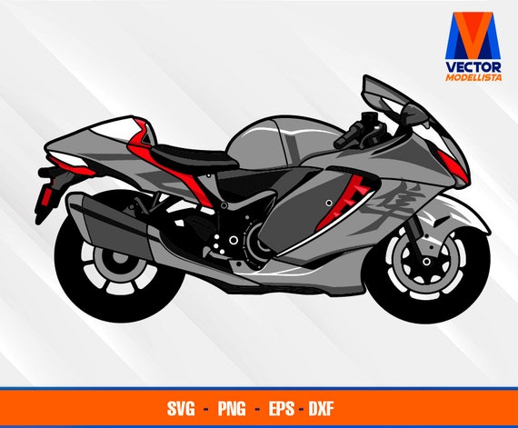 Gsx Hayabusha Motorcycle EPS SVG PNG Dxf Vector Art - Etsy