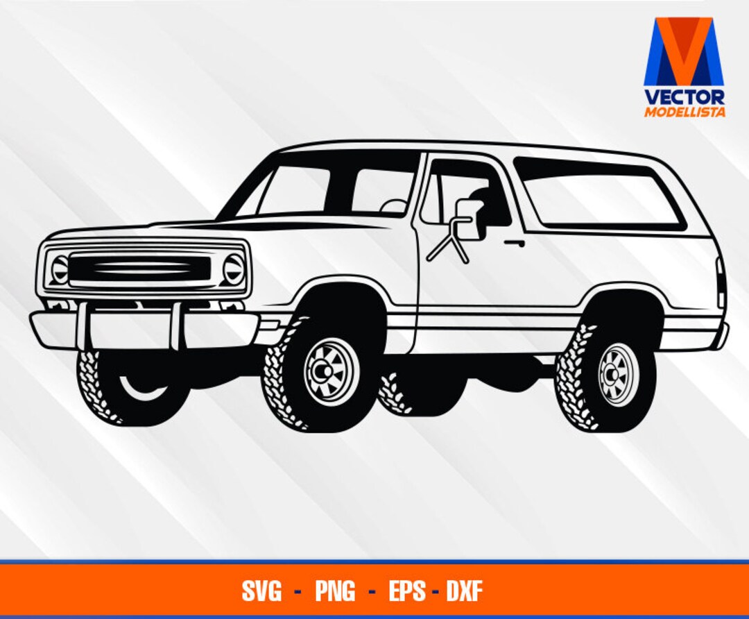1976 Plymouth Trail Duster EPS - SVG - PNG - Dxf Vector Art - Cricut ...