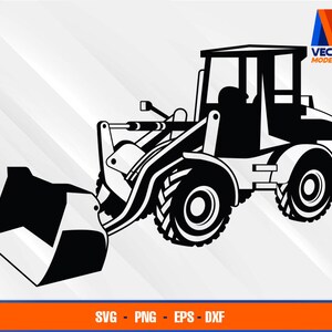 Wheel Loader EPS - SVG - PNG - Dxf Vector Art - Etsy