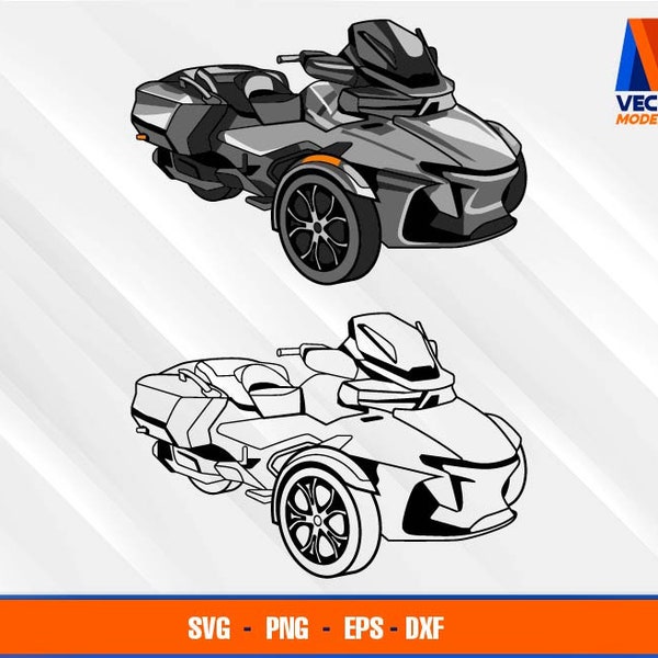 Can Am Spyder Svg Files - Etsy