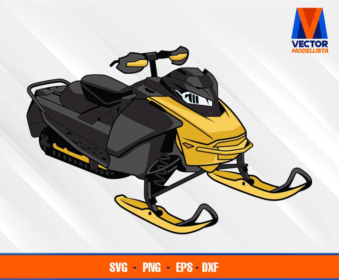 Snowmobile Tweener Doo Mxz Neo SVG - EPS - PNG - Dxf Vector Art ...