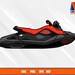 Doo Spark Trixx Jet Ski EPS SVG PNG Dxf Vector Art Cricut Silhouette ...