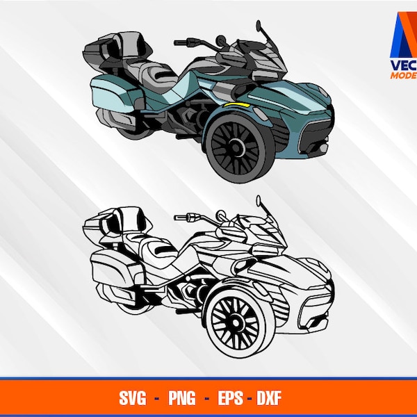 Can Am Spyder Svg Files - Etsy