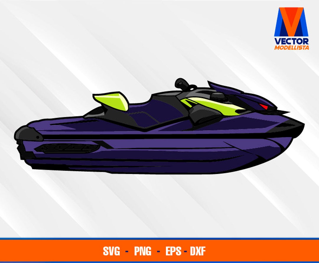 Doo Rxp X 300 Jet Ski EPS - SVG - PNG - Dxf Vector Art - Cricut ...