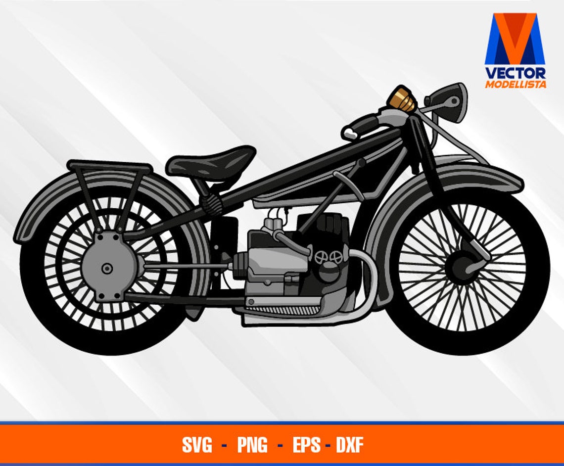 R32 Motorcycle EPS SVG PNG Dxf Vector Art Cricut - Etsy