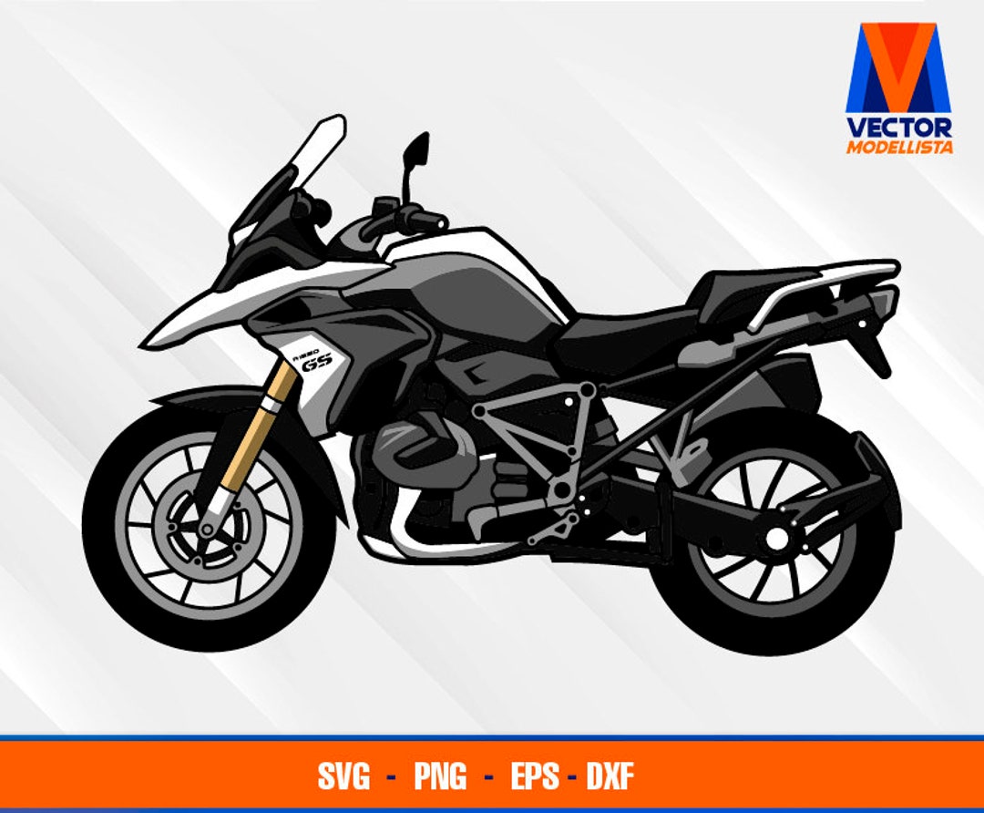 R 1250 Gs Motorcycle EPS - SVG - PNG - Dxf Vector Art - Cricut ...