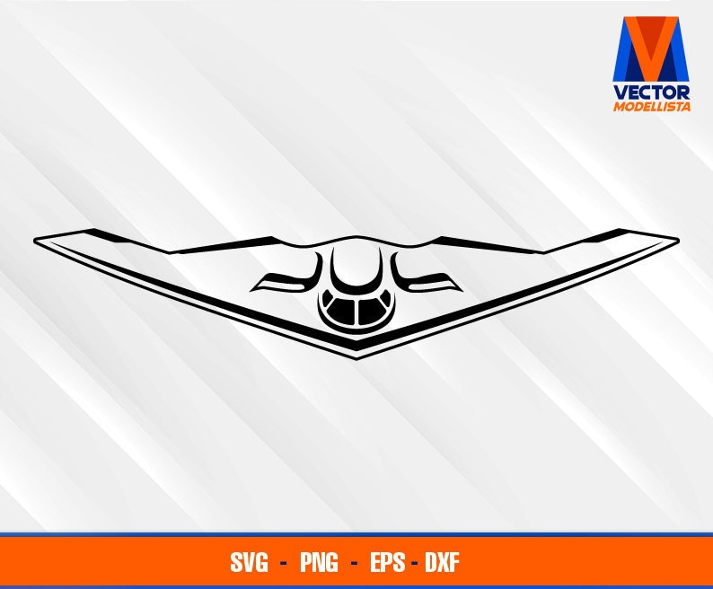 B-2 Spirit Stealth Bomber SVG EPS PNG Dxf Vector Art - Etsy