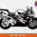 CBR954RR Fireblade Motorcycle EPS - SVG - PNG - Dxf Vector Art - Cricut ...