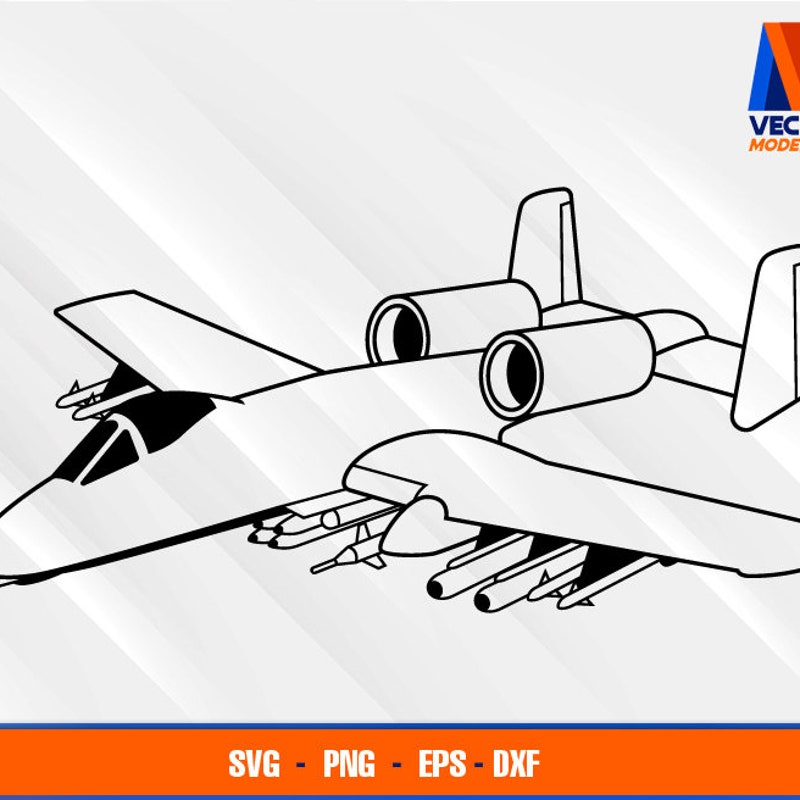 A10 Silhouette - Etsy