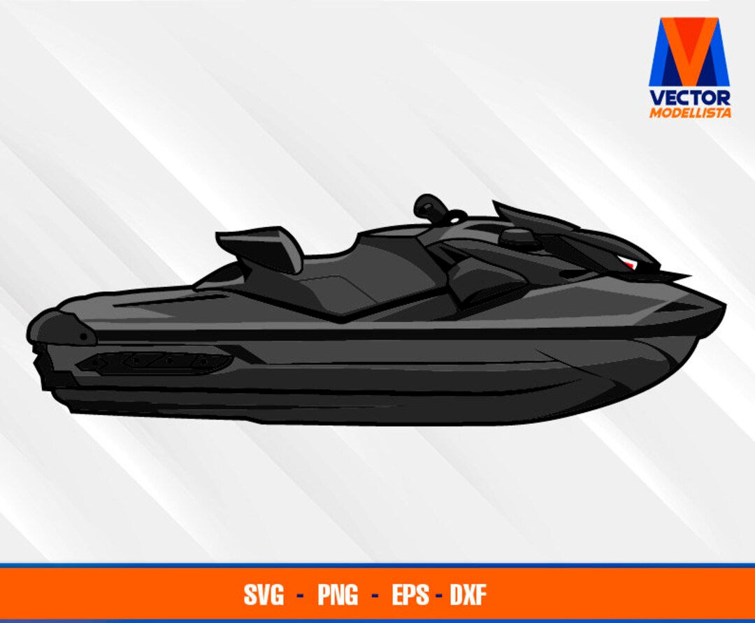 Doo Rxp X 300 Jet Ski EPS - SVG - PNG - Dxf Vector Art - Cricut ...