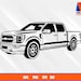 F150 2023 Pickup - Car Vector - Car Digital - Car Svg - F150 – Svg Eps ...