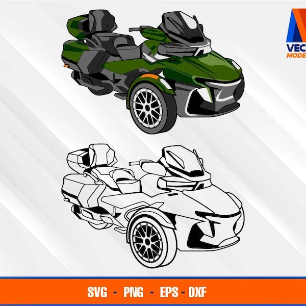 Three Wheeler Svg - Etsy