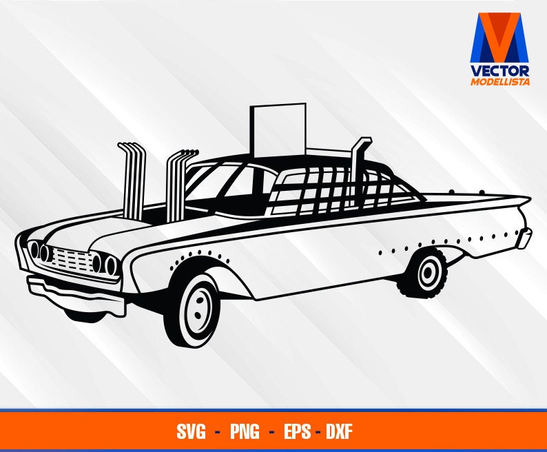 Derby Car EPS - SVG - PNG - Dxf Vector Art - Etsy