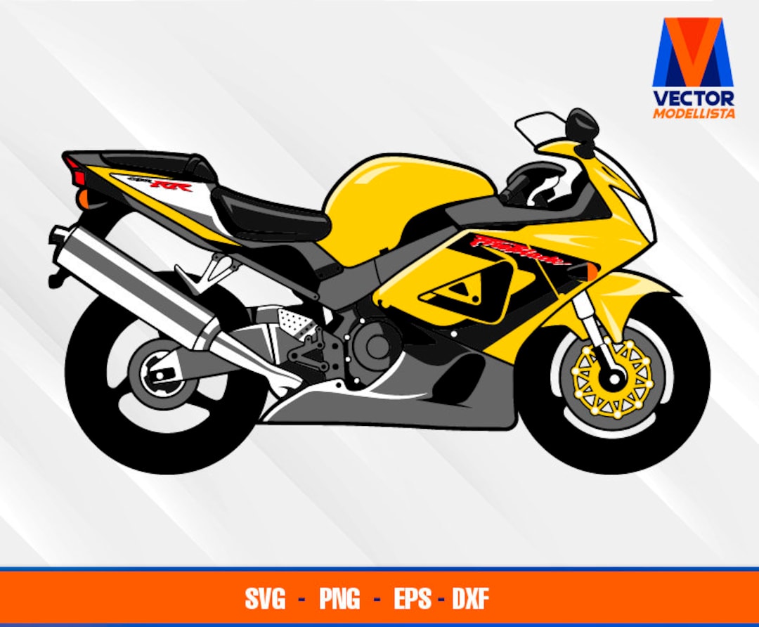 CBR929RR Fireblade Motorcycle EPS - SVG - PNG - Dxf Vector Art - Cricut ...