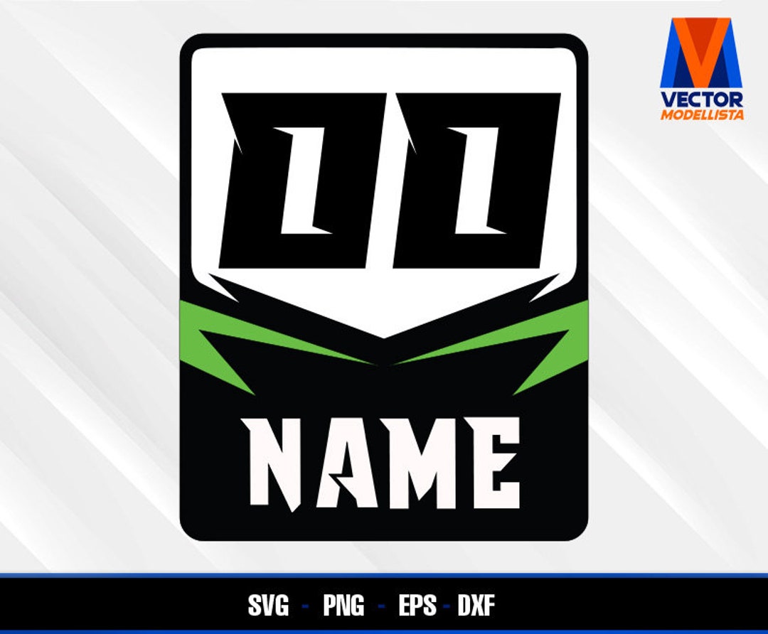 Race Car Number Plate - Racing Numbers and Alphabet SVG - EPS - PNG ...