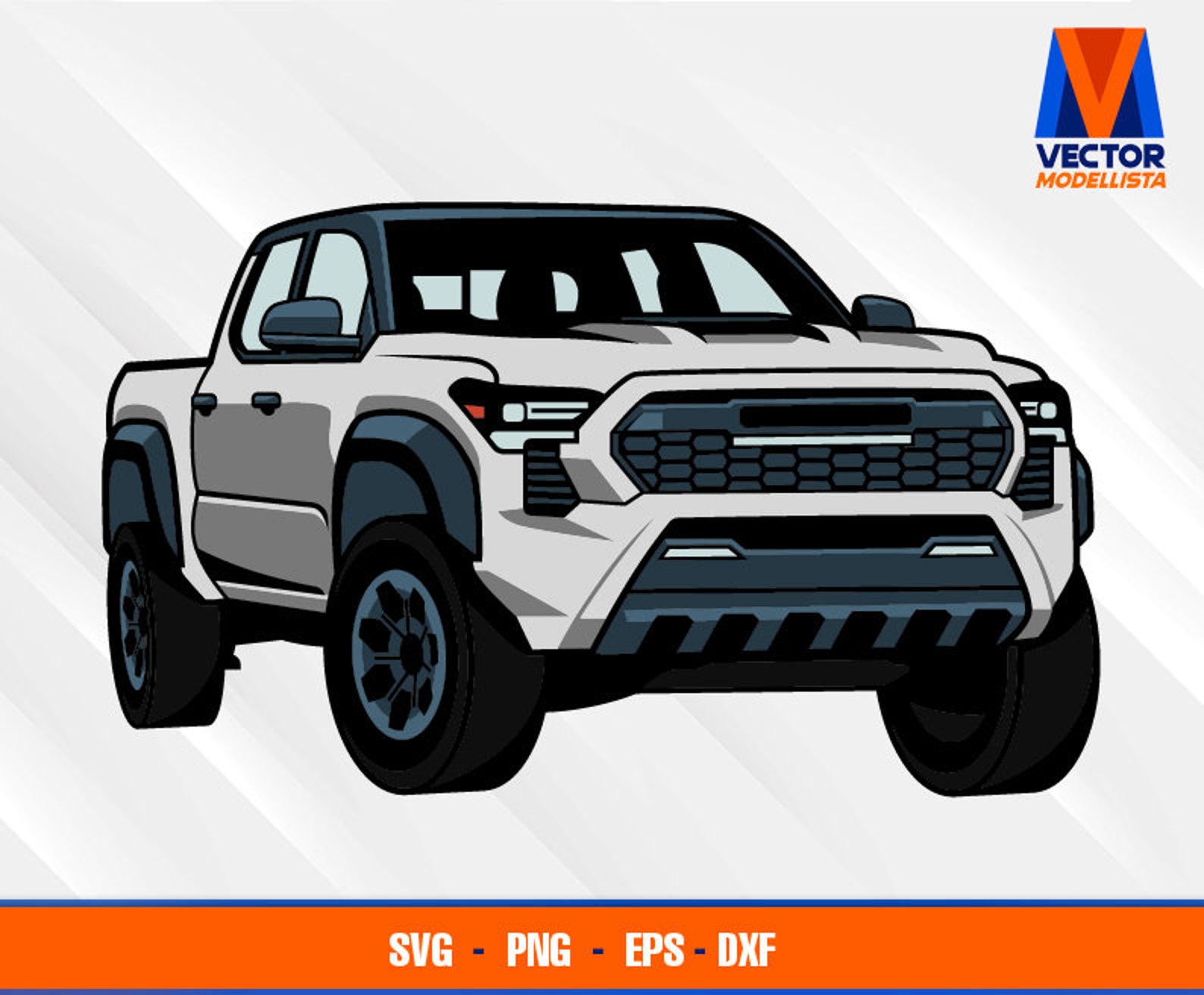 2024 TRD Pro Pickup - Car Vector - Car Digital - Car Svg - Tacoma Trd ...
