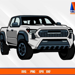 2024 TRD Pro Pickup - Car Vector - Car Digital - Car Svg - Tacoma Trd ...