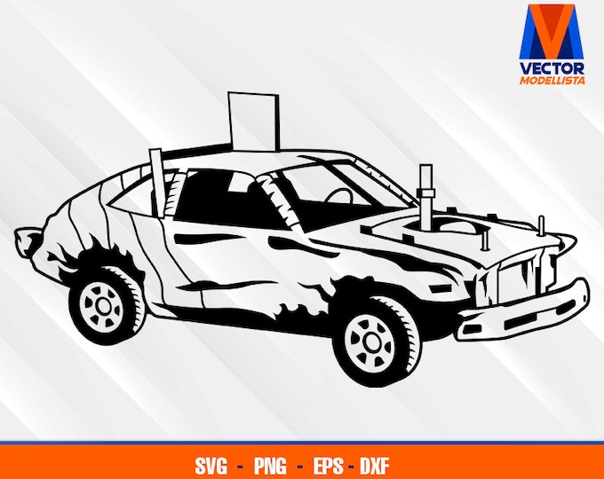 30-50T Rough Terrain Crane SVG - PNG - Dxf Vector Art - Cricut ...