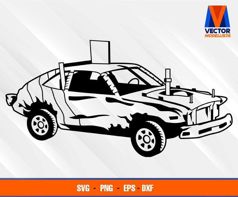 Derby Car EPS - SVG - PNG - Dxf Vector Art - Etsy