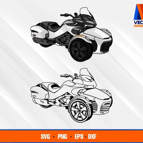 Can Am Spyder Svg Files - Etsy