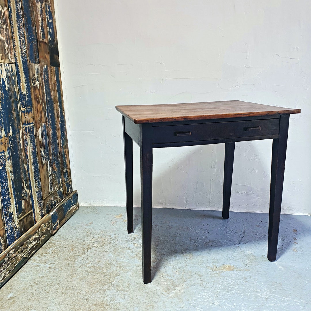 Vintage 1930s / 40s Solid Oak Compact Desk, Writing Desk, Vintage Home ...