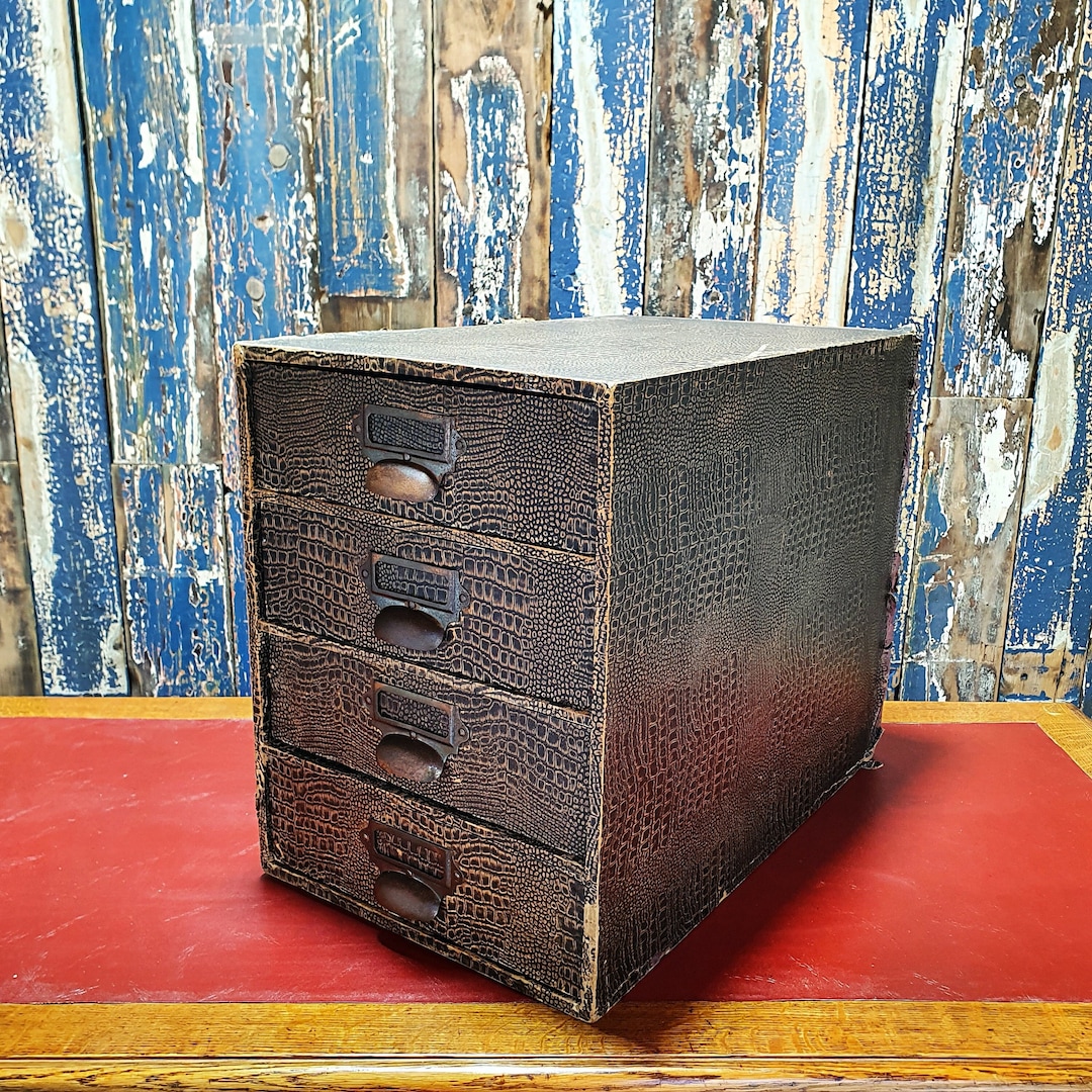 Mid Century 1950's Document Organiser, Drawer Cabinet, Vintage, Home ...
