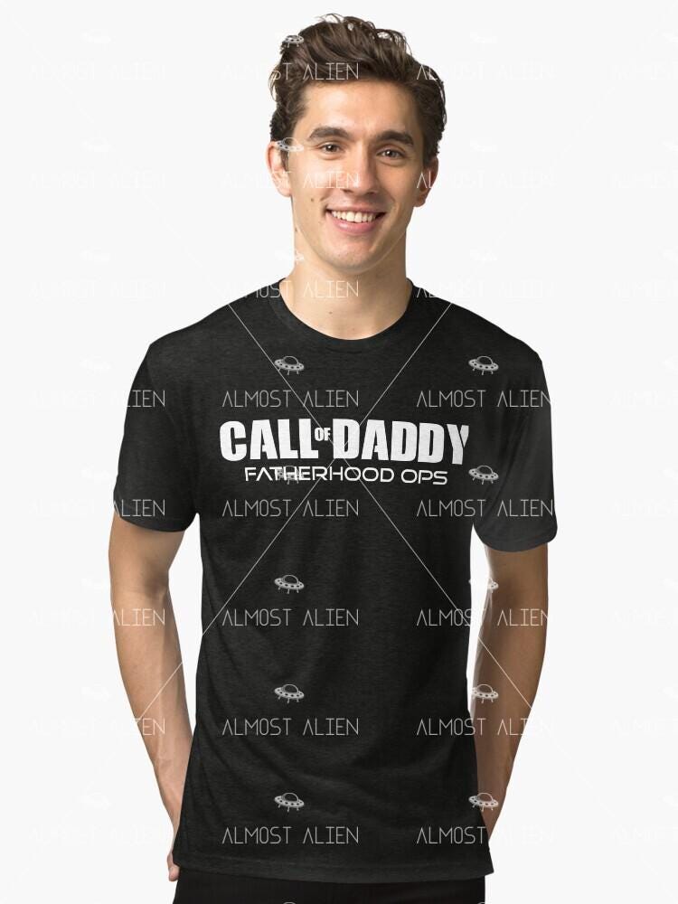Call of Daddy: Fatherhood Ops, SVG Cut File, Instant Download - Etsy