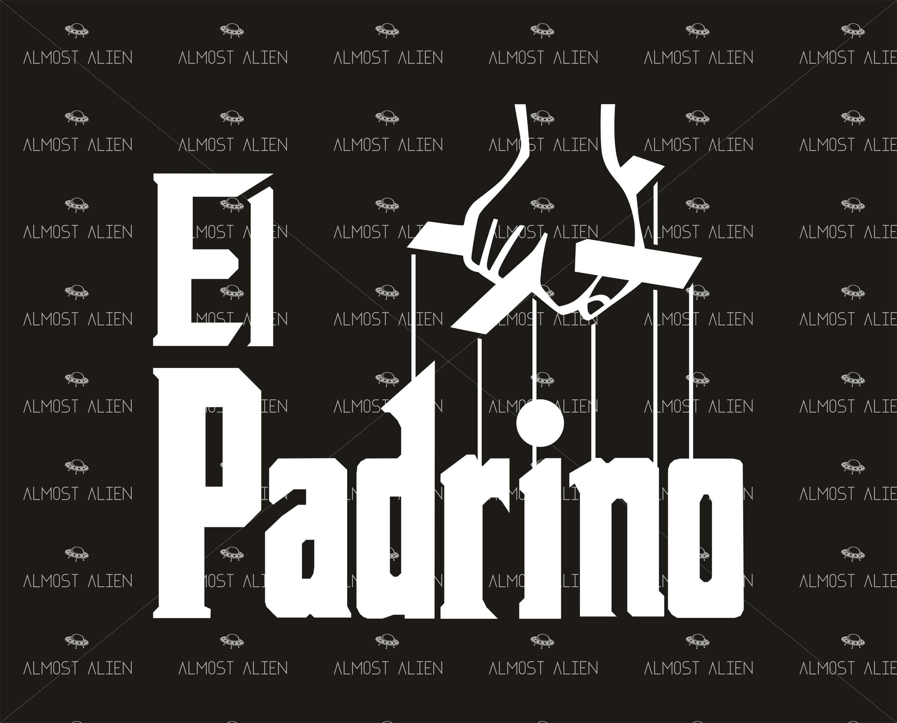 El Padrino, SVG Cut File, Instant Download - Etsy