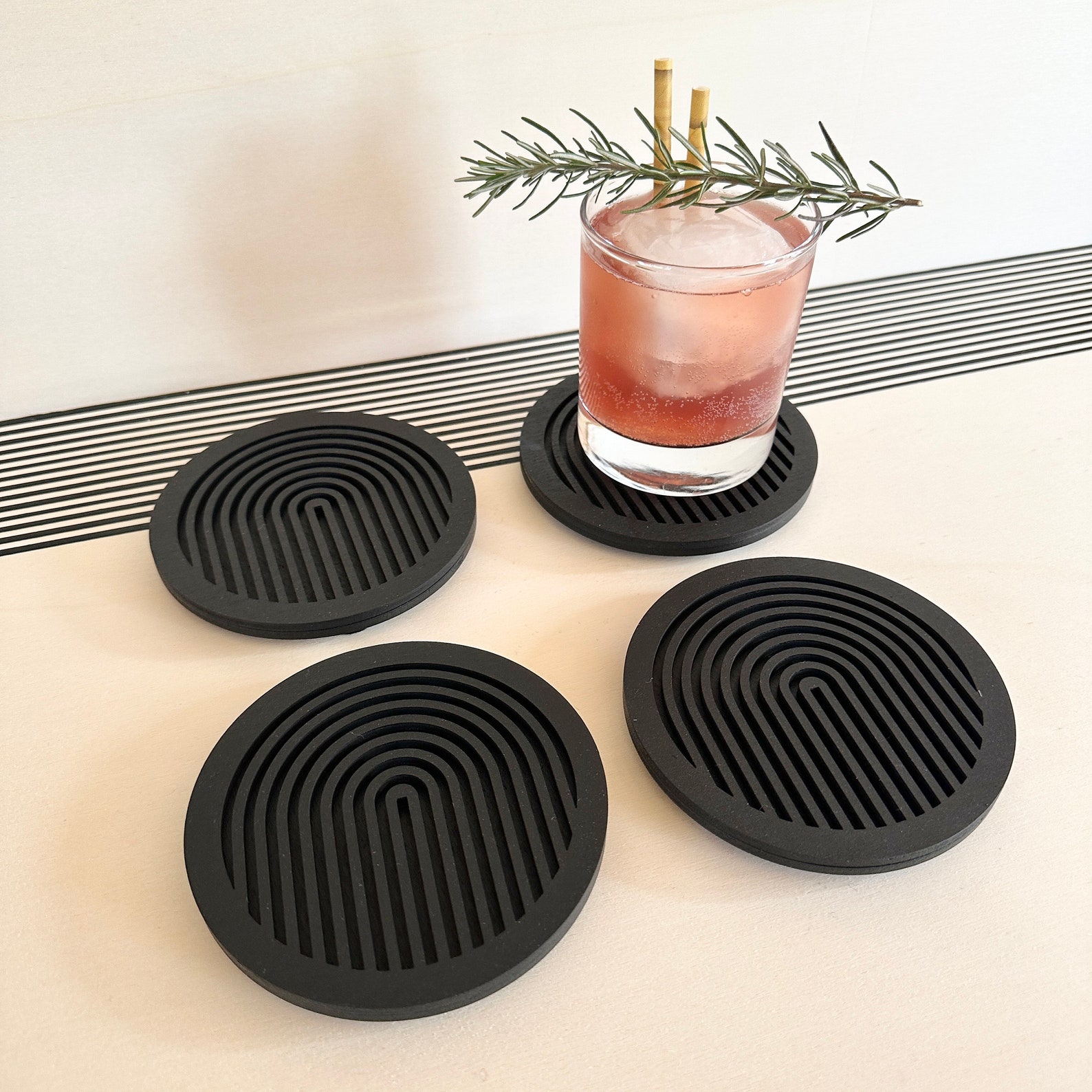 Contemporary Drink Coasters
