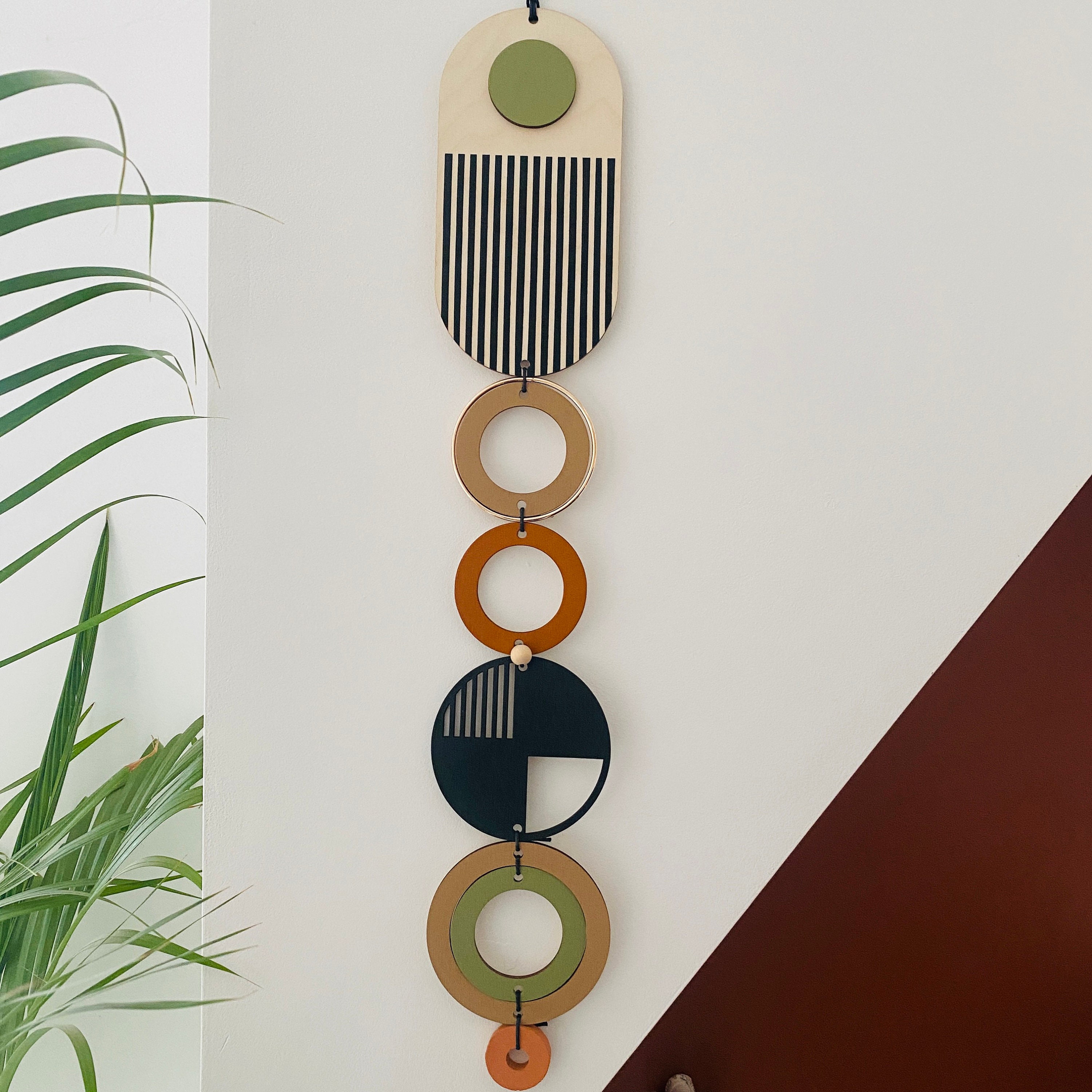 Modern Wall Art Geometric Artwork Minimal Home Decor New - Etsy UK