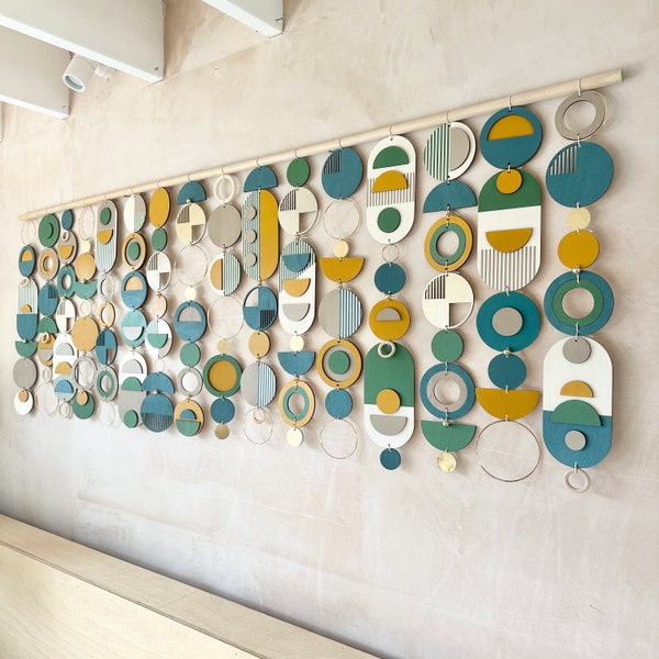 Geometric Wall Covering - Etsy