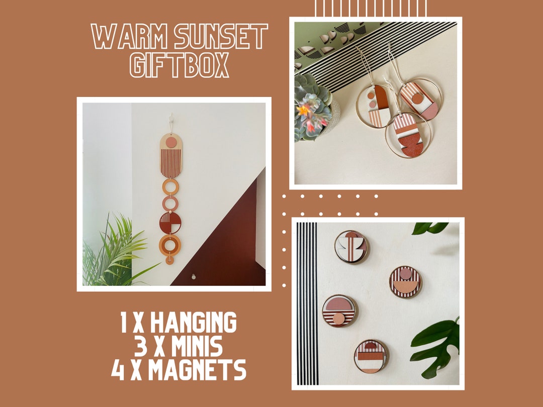 Home Decor Gift Box - Housewarming Gift - Geometric Giftset - Interior ...