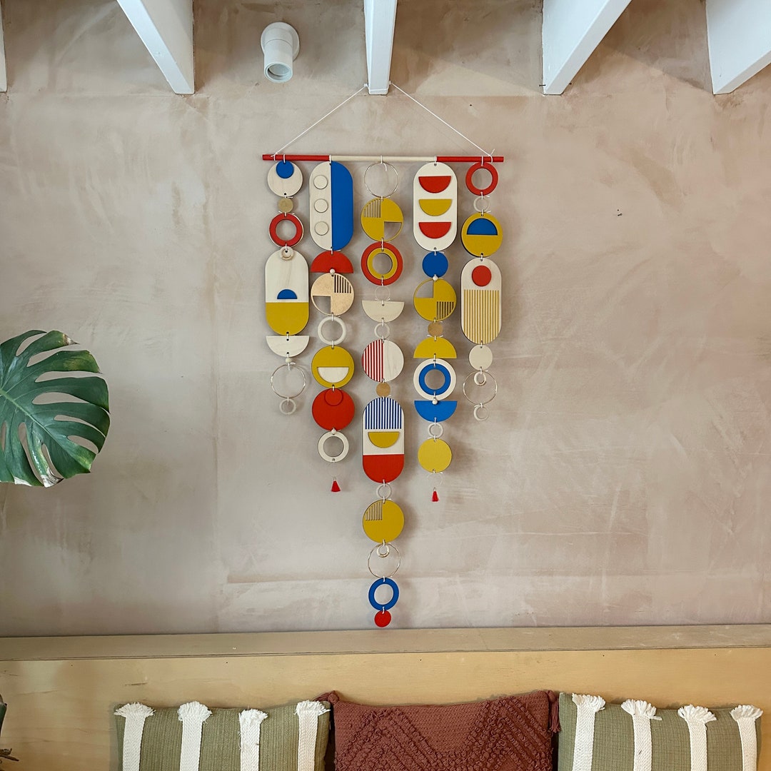 Bright Modern Wall Art - Geometric Art - Colourful Home Decor - New ...