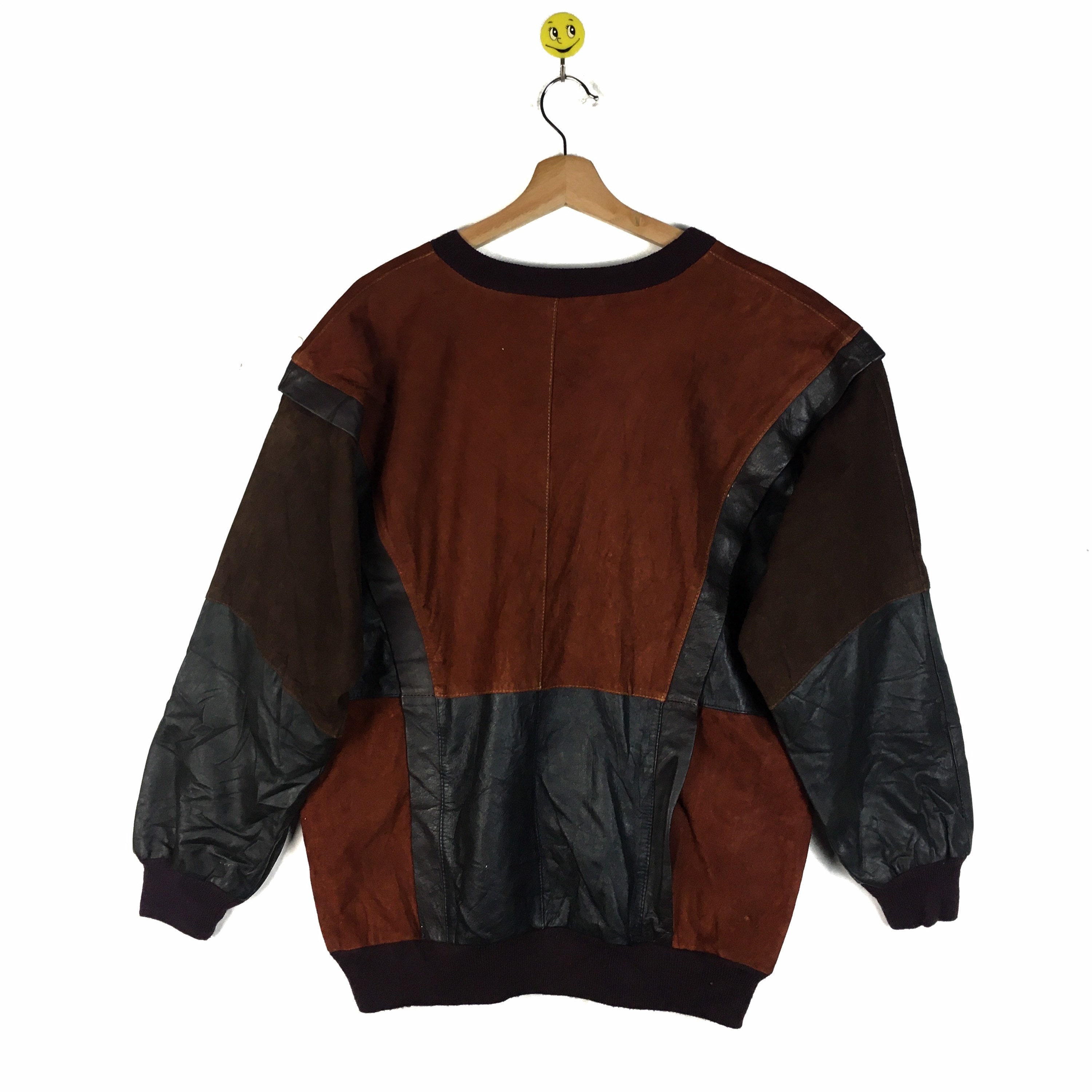 Rare Vintage Leather Jacket / Motorsports / Jacket Large / - Etsy