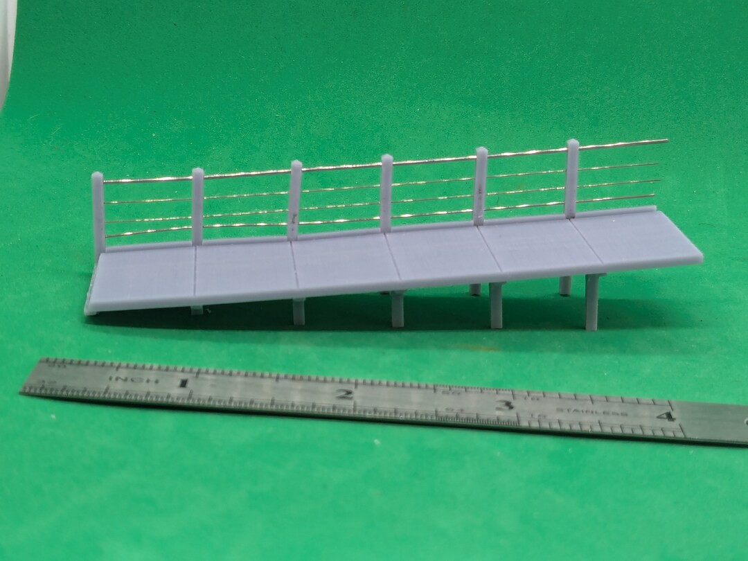 00 Gauge Trestle Platform Left Ramp Section - Etsy