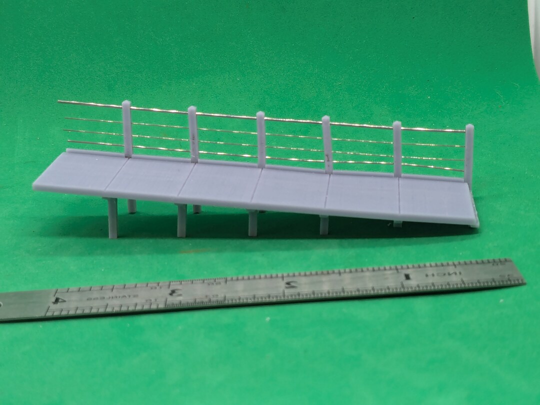00 Gauge Trestle Platform Right Ramp Section - Etsy