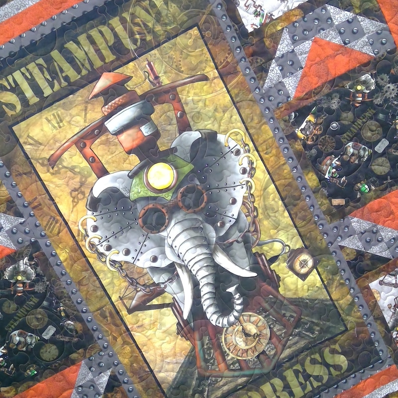 Steampunk Quilt Kit - Etsy