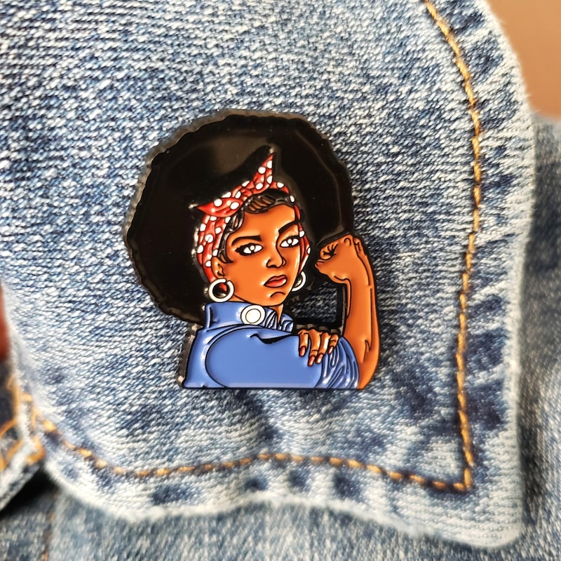 Rosie the Riveter Pin - Etsy