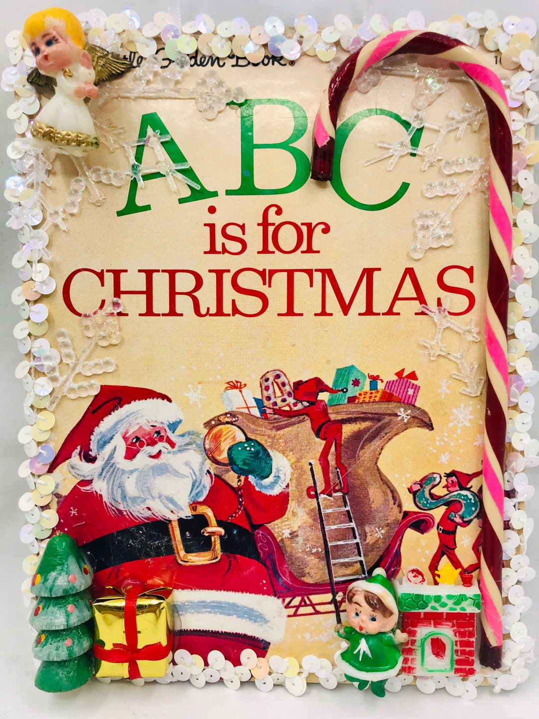 ABC for Christmas Book Display - Etsy