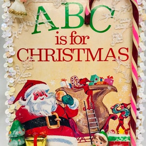 ABC for Christmas Book Display - Etsy