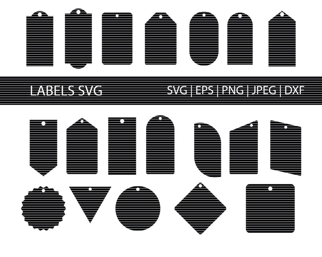 Tags Svg Bundle Tags Svg Tags Cut File Gift Tags Svg - Etsy