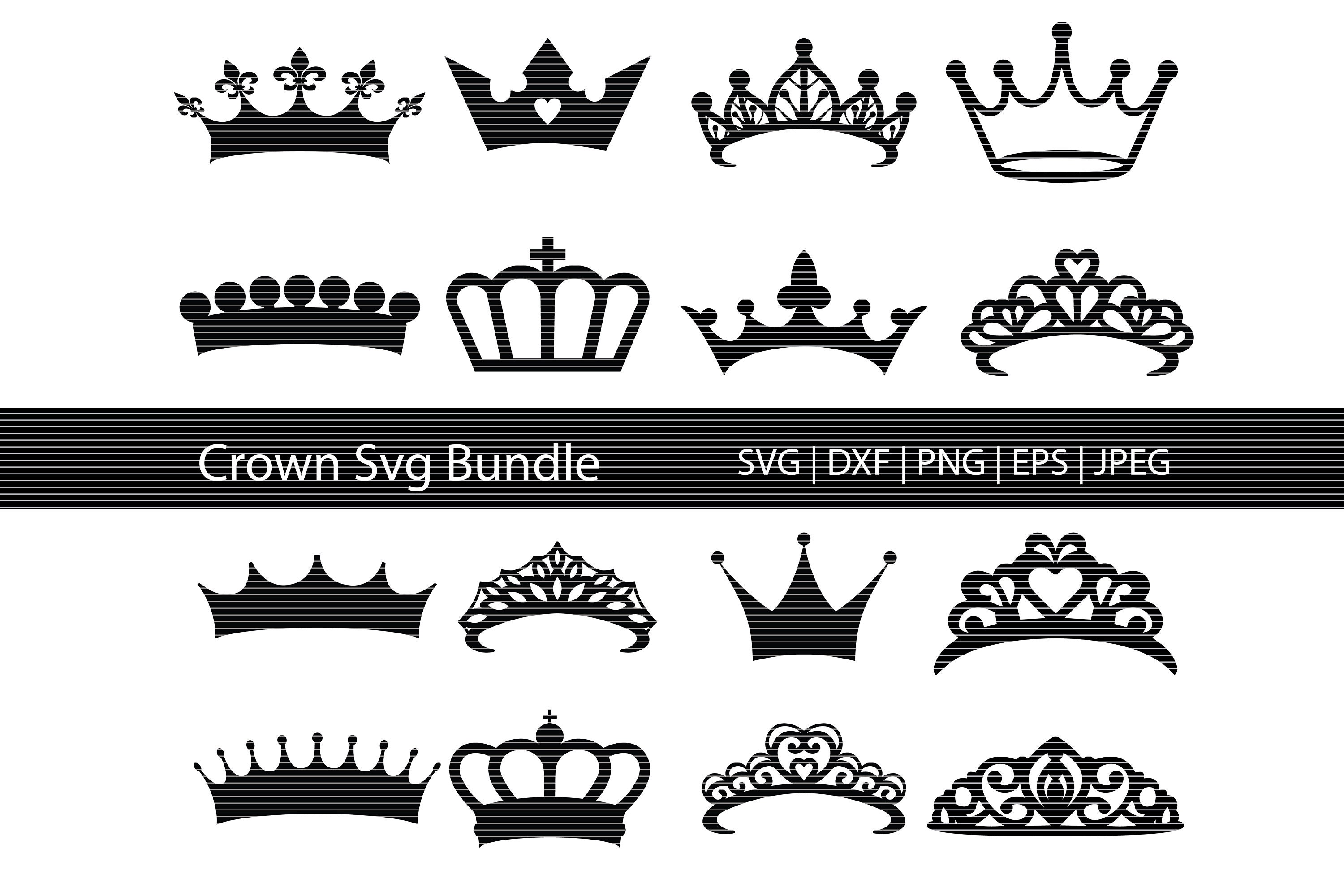 Crown SVG Bundle Crown Cut File Princess SVG Bundle Crown - Etsy Canada