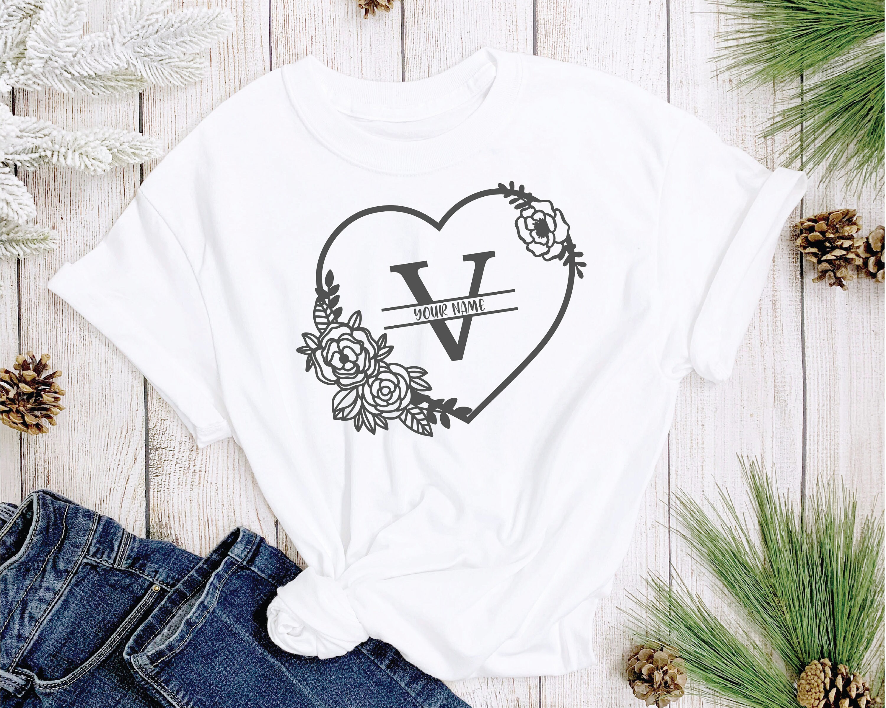 Split Monogram SVG Split Font Svg Valentine Svg Heart Split - Etsy Canada