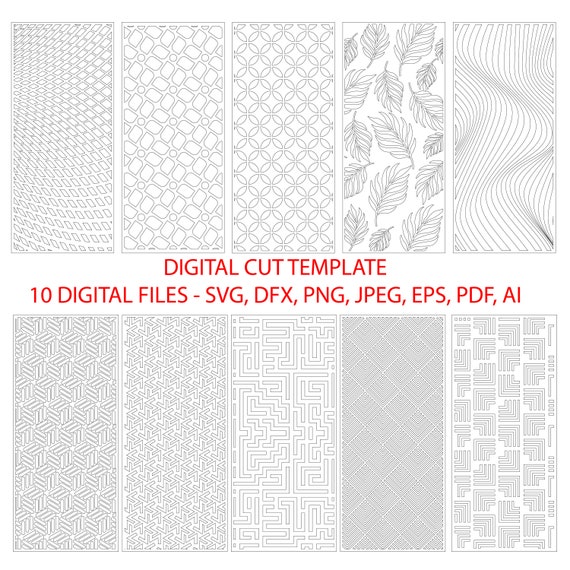 Craft Supplies & Tools Vector Cut Files For Silhouette Decorative ...