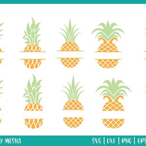Buy Pineapple SVG Bundle, Pineapple Svg Files, Pineapple Monogram Frame, Pineapple Clipart ...