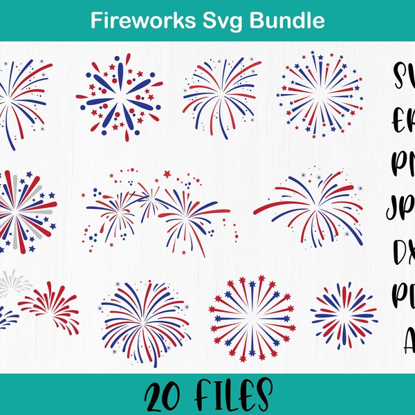 Fireworks Art - Etsy