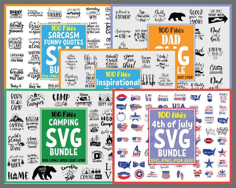 Quotes SVG Bundle Svg Bundles Huge Svg Bundle Svg Files for - Etsy