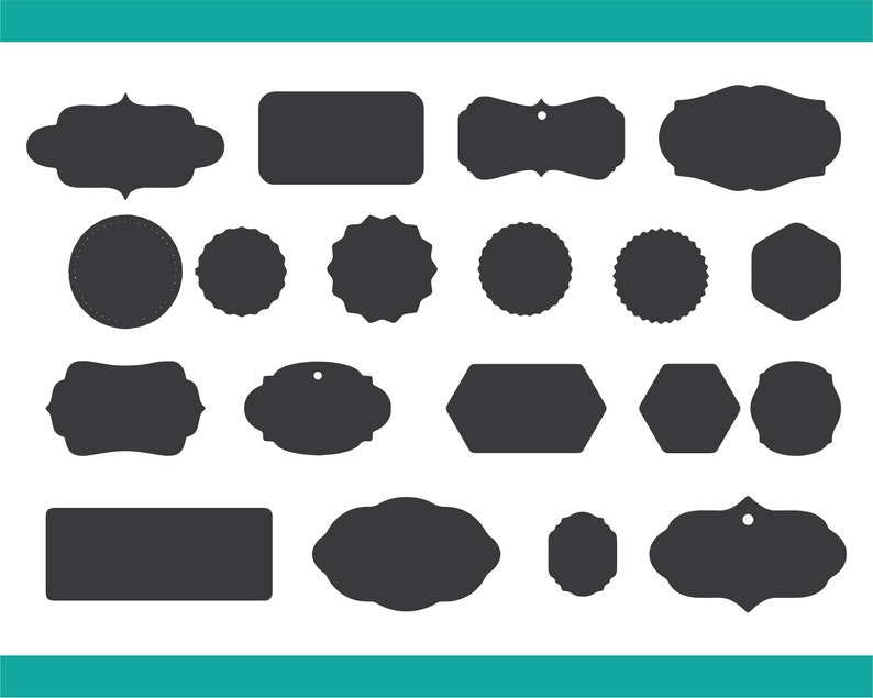 Tags Svg Bundle Tags Svg Tags Cut File Gift Tags Svg - Etsy
